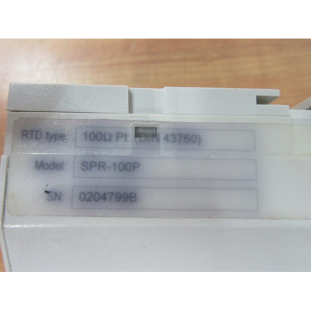 Benshaw SPR-100P Remote RTD Module SPR100P - Used