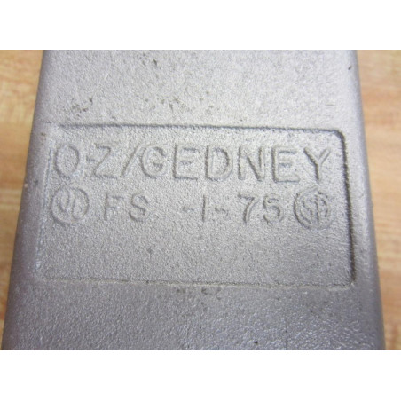 O-ZGedney FS-1-75 Conduit Cast Iron Box - New No Box