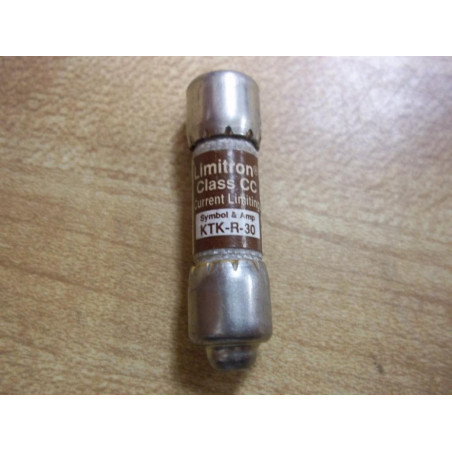 Buss KTK-R-30 Bussmann Fuse Cross Ref 4XC28 (Pack of 8) - New No Box