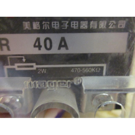 Mager MGR-R40A Solid State Voltage Regulator SSVR 40A - Used