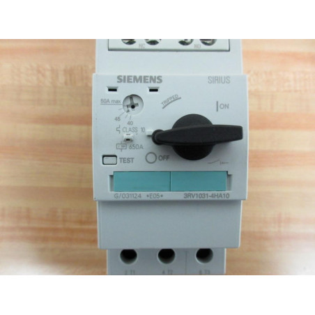 Siemens 3RV1031-4HA10 Circuit Breaker 3RV10314HA10 - New No Box