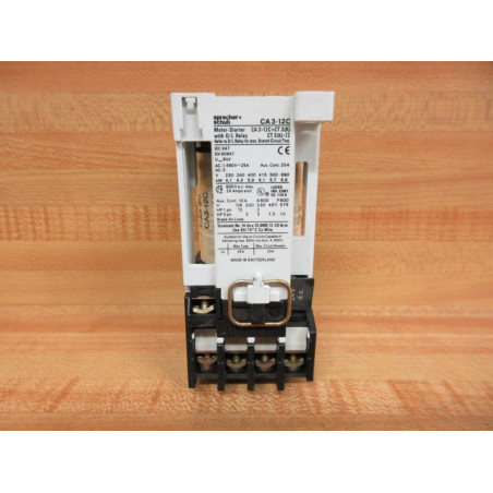 Sprecher + Schuh CA3-12-10-24 VDC Contactor CA3-12-1024-NO - New No Box
