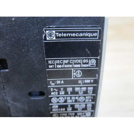 Telemecanique LP4-D1201BD Contactor LP4D1201BD 023090 - Used