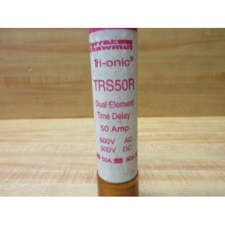 Gould Shawmut Ferraz Mersen TRS50R Fuse Cross Ref 4YZN2 (Pack of 5 ...