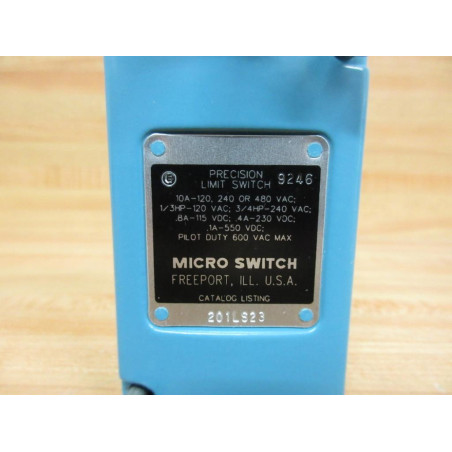 Honeywell MicroSwitch 201LS23 Precision Limit Switch - New No Box