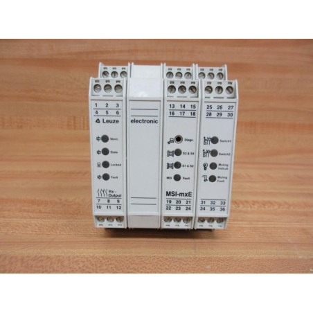 Leuze MSI-mxERx2 Safety Relay - Used