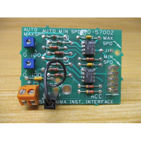 Reliance 0-57002 Pre-Set Speed Interface Card O-57002 705358-50A - Used