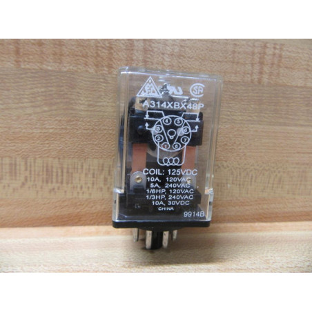 Magnecraft A314XBX48P-125 Struthers-Dunn Relay A314XBX48P125 - New No Box