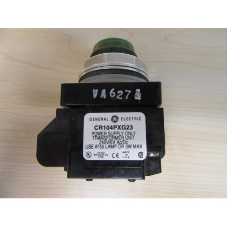 General Electric CR104PLG33G Pilot Light - New No Box