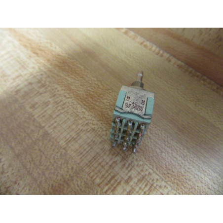 Alcoswitch MPE-406R Push Button Switch MPE406R WO Button & HW - Used