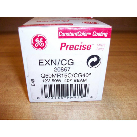 General Electric 20867 GE Precise MR16 Lamp EXNCG