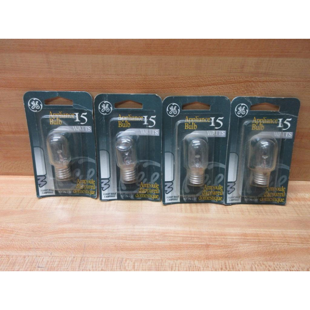 General Electric 15T7N CD GE Appliance Bulb Lamp 35153 (Pack of 4)