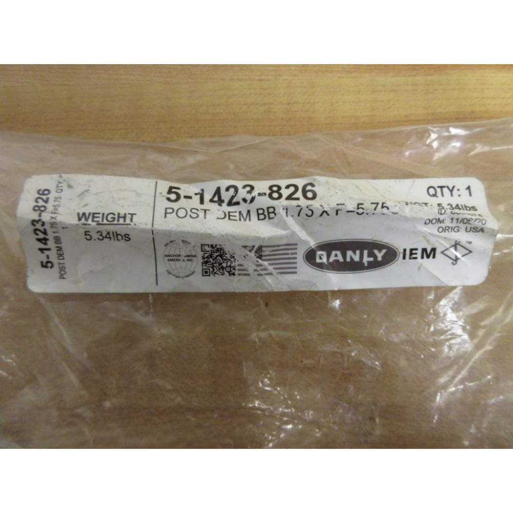 Danly 5-1423-826 Post Demountable Ball Bearing 51423826 WO Hardware Kit ...