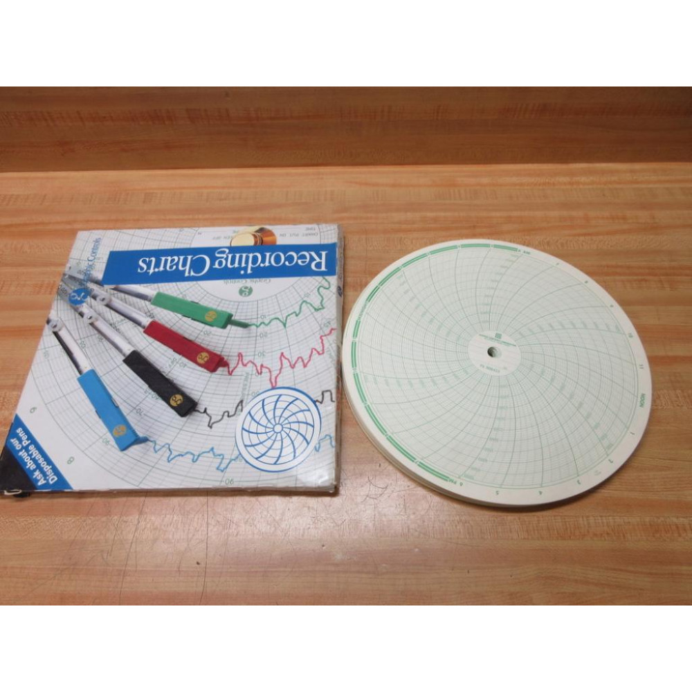 Graphic Controls 808453 FOXBORO Recording Chart (Pack of 100)