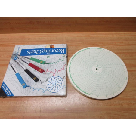 Graphic Controls 808453 FOXBORO Recording Chart (Pack of 100)