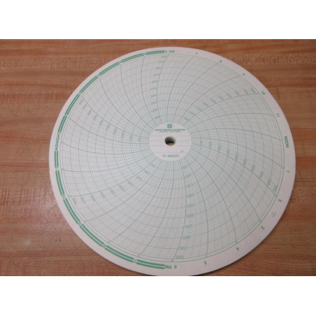 Graphic Controls 808453 FOXBORO Recording Chart (Pack of 100)