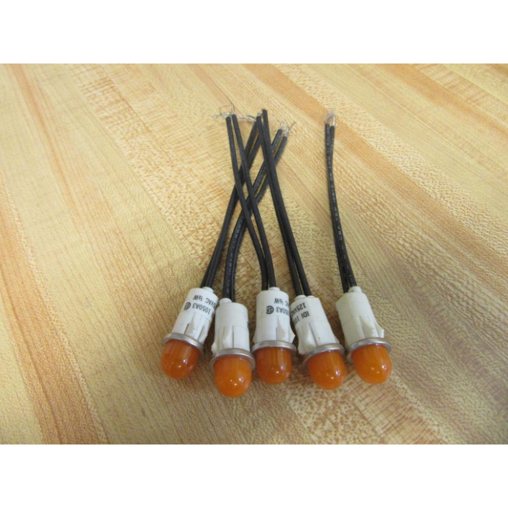 VCC LeeCraft 1050A3 Neon Indicator 125VAC 12W (Pack of 5) - New No Box
