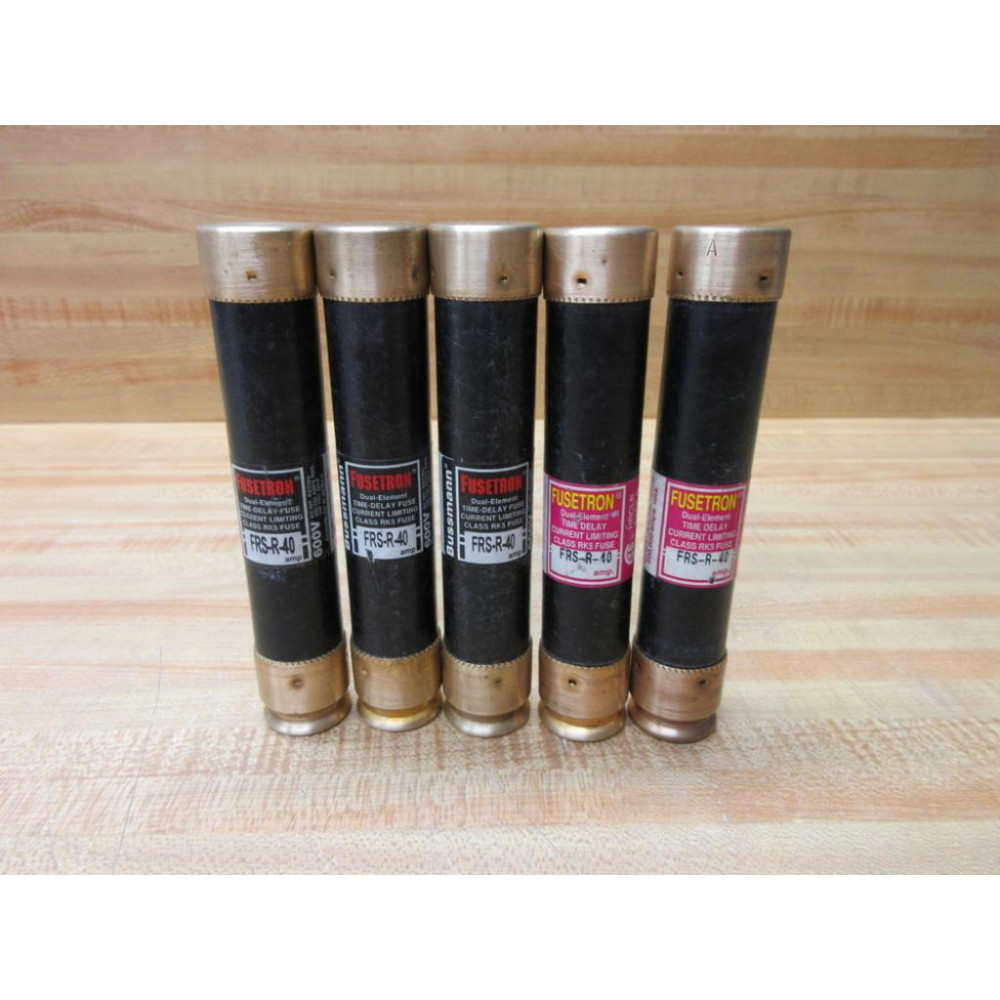 Buss FRS-R-40 Bussmann Fuse Cross Ref 4A464 Old Stock (Pack of 5) - New ...