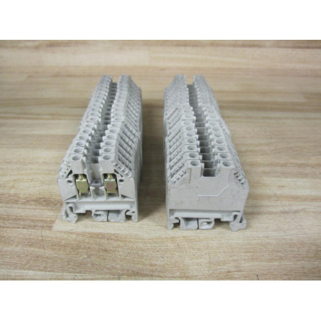 Weidmuller Wieland WK4U Terminal Block WK4U Red (Pack of 8) - New No Box