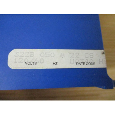 ATC 322B-050-A-22-CS Motor Driven Time Delay Relay - Used
