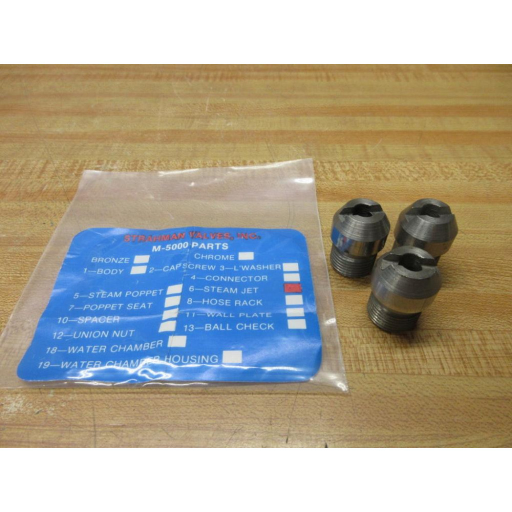 Strahman M-5000-6 Steam Jet M-5000 (Pack of 3)