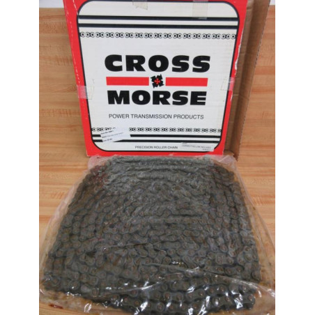 Cross Morse 08B-1 25 FT Precision Roller Chain 08B1