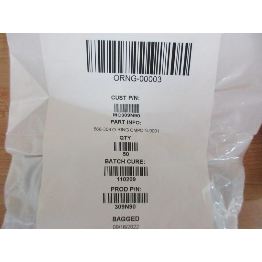 568-309 Rubber O Rings 568309 (Pack of 50)