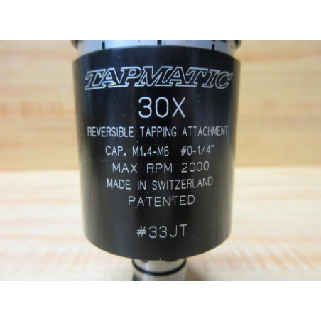 Tapmatic 30X Reversible Tapping Attachment 33JT - Used