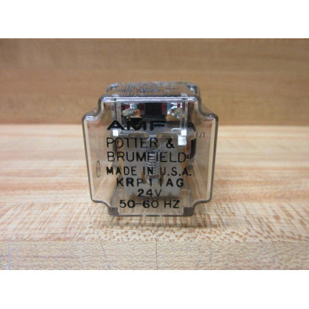 Potter & Brumfield KRP-11AG-24V AC Relay KRP-11AG-24AC - New No Box