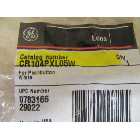 General Electric CR104PXL05C Lens Cap