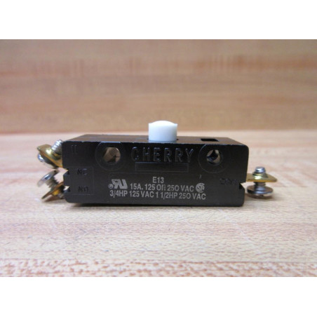 Cherry E13 Push ButtonSnap Action Switch White Button - New No Box