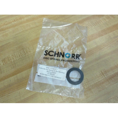 Schnorr 94065K77 Belleville Disc Spring 243-100K6203 (Pack of 10)