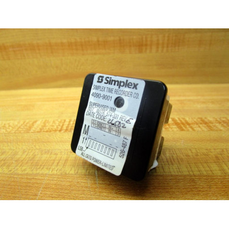 Simplex 4090-9001 Fire Alarm Monitor Module 40909001 Rev E - New No Box