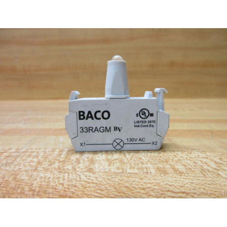 Baco 33RAGM LED Terminal Block - New No Box