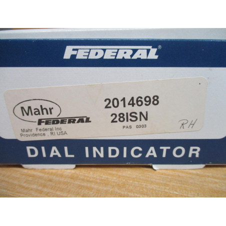 Mahr Federal 2014698 Dial Indicator 28ISN