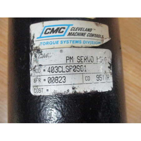Cleveland Machine Controls 403CLSP0S01 CMC PM Servo Motor - Used
