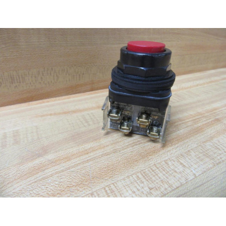 Allen Bradley 800H-BR6B Push Button Switch Red - New No Box
