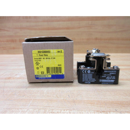 Square D 8501CD06V53 Schneider Electric Power Relay Series E