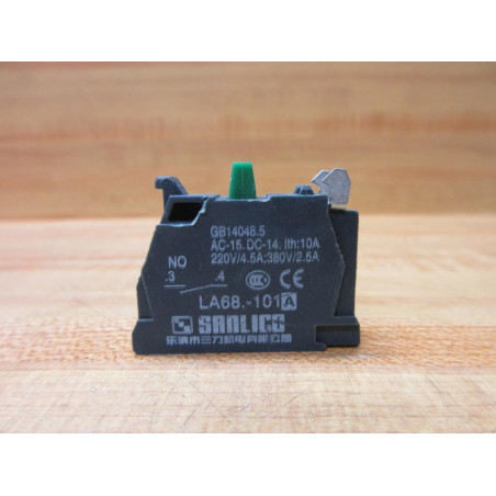Sanlico GB14048.5 Push Button Switch LA68.-101A - New No Box