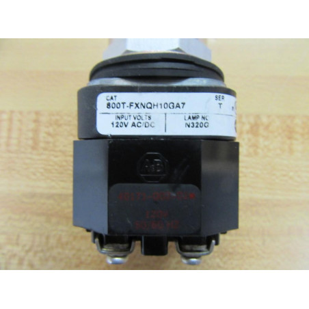 Allen Bradley 800T-FXNQH10GA7 Push Pull Switch