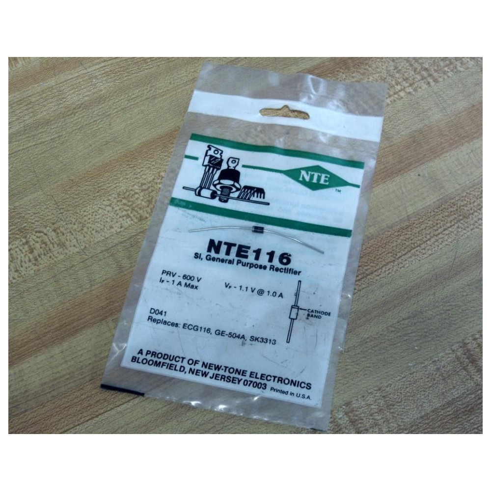 NTE NTE116 Rectifier 116 (Pack of 4)