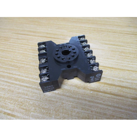 IDEC SR3P-06 Relay Socket SR3P06 Black (Pack of 4) - New No Box