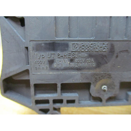 Phoenix Contact UT6-HESI Fuse Modular Terminal Block 3046401 (Pack of ...