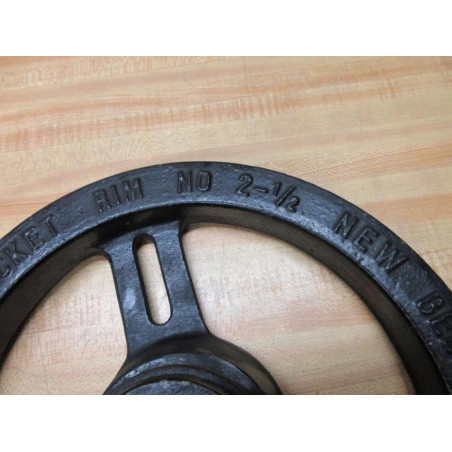 Babbitt No. 2-12 Adjustable Sprocket Rim 2-12 Cast Iron - New No Box