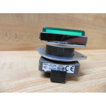 IDEC UPQN Pilot Light Green Lens - New No Box
