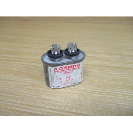 A.O. Smith 2405 Capacitor 7.5 MFD 370VAC (Pack of 2) - New No Box
