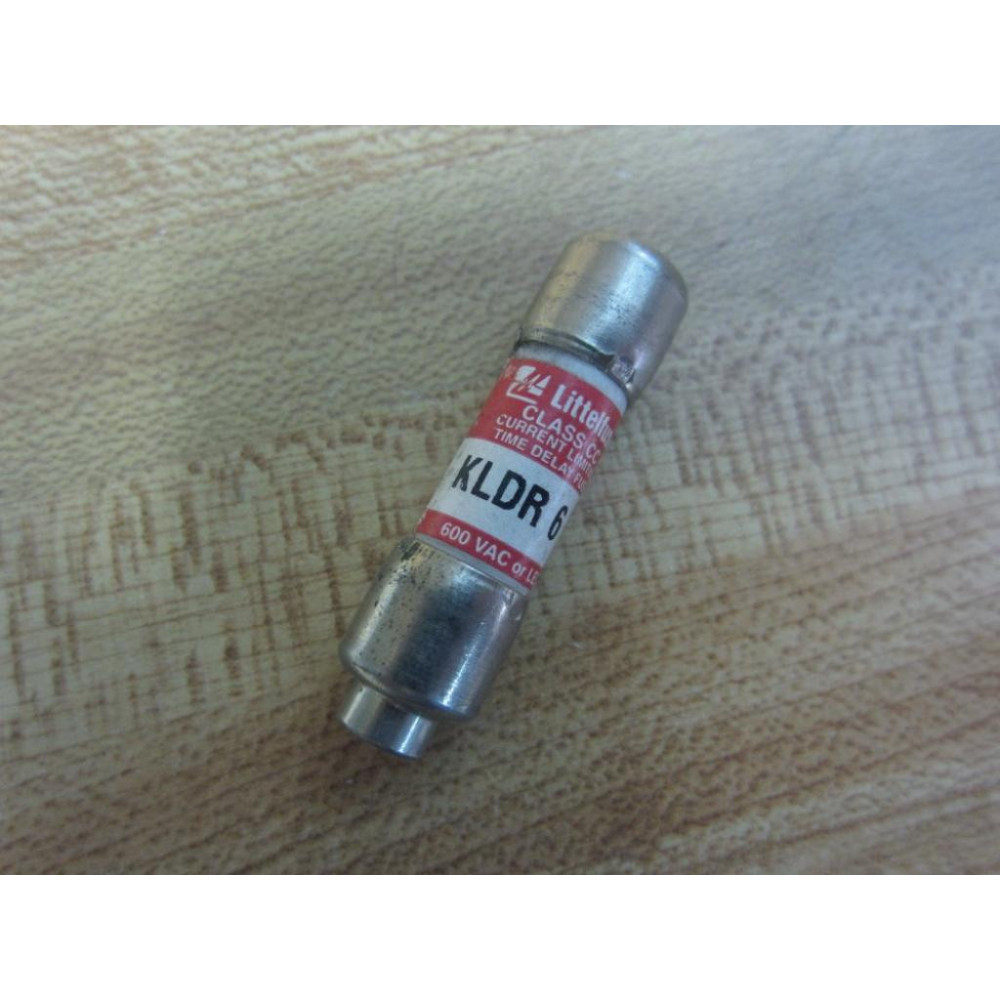 Littelfuse KLDR6 Fuse KLDR006 Cross Ref 486M29 (Pack of 2) - Used
