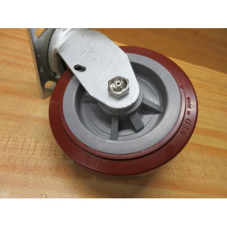 Colson 6X2 Caster Wheel 6" Swivel Plate - New No Box