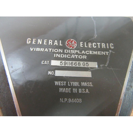General Electric 5911668 G5 Vibration Displacement Indicator 5911668G5 ...