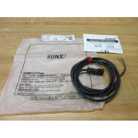 Sunx GX-H8B Inductive Proximity Sensor UGXH8B